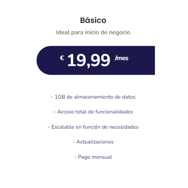 Plan Básico Mensual | FACTUR SYSTEM